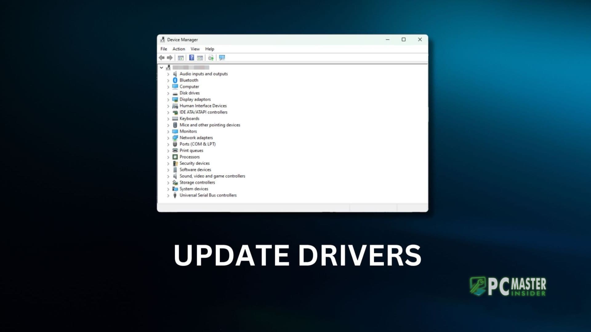 How To Update Drivers On Windows 11